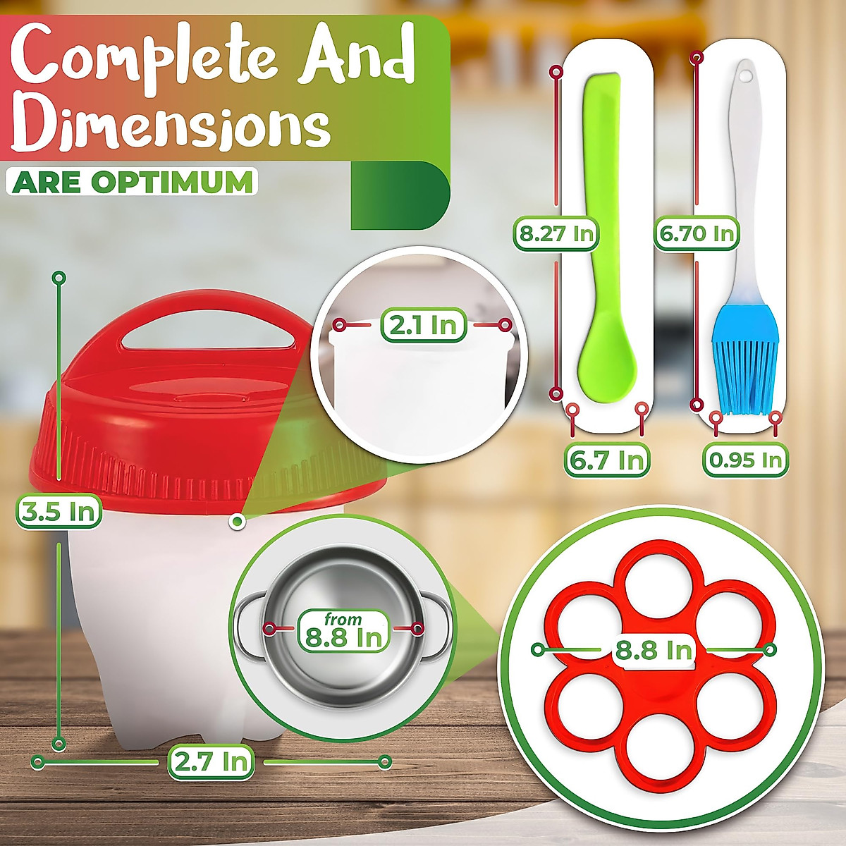 Indvidual Egg Boiler for Hard Boiled Eggs - 6Pcs Silicone Poached Egg Cups for Boiling Eggs Hard Boiled Egg Maker Silicone Egg Mold - Poached Egg Cooker Hardboiled Egg Making Poached Egg Holder Mold