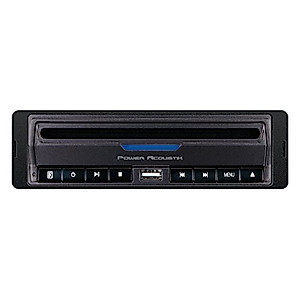 Power Acoustik PADVD-390 DIN Size in-Dash/Under-Dash DVD Player with USB/SD Input, Black