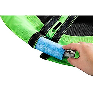 walsport 24” Saucer Swing Outdoor Swing Green 330 Pound Weight Capacity Safe and Durable Flying Seat Hanging Tree with Hanging Strap Kit for Kids Adults Child Garden Backyard