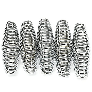 HECASA 5PCS 5" Spring Steel Spring Handle BBQ Smoker Grill Pit Wood Furnace Stove 5 Pack