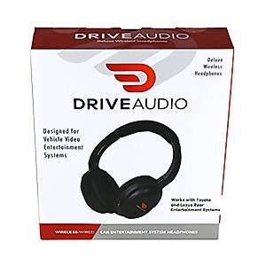DRIVE AUDIO Headphones fits Toyota & Lexus (2 Pack) Compatible with Sienna, Venza, Sequoia, Land Cruiser, Highlander, 4Runner, Tundra, Camry, Avalon, GX, LS, RX, LX, NX, 350, 450H