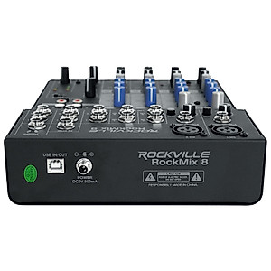 Rockville 2-Person Podcast Podcasting Recording Bundle w/Mics/Mixer/Headphones