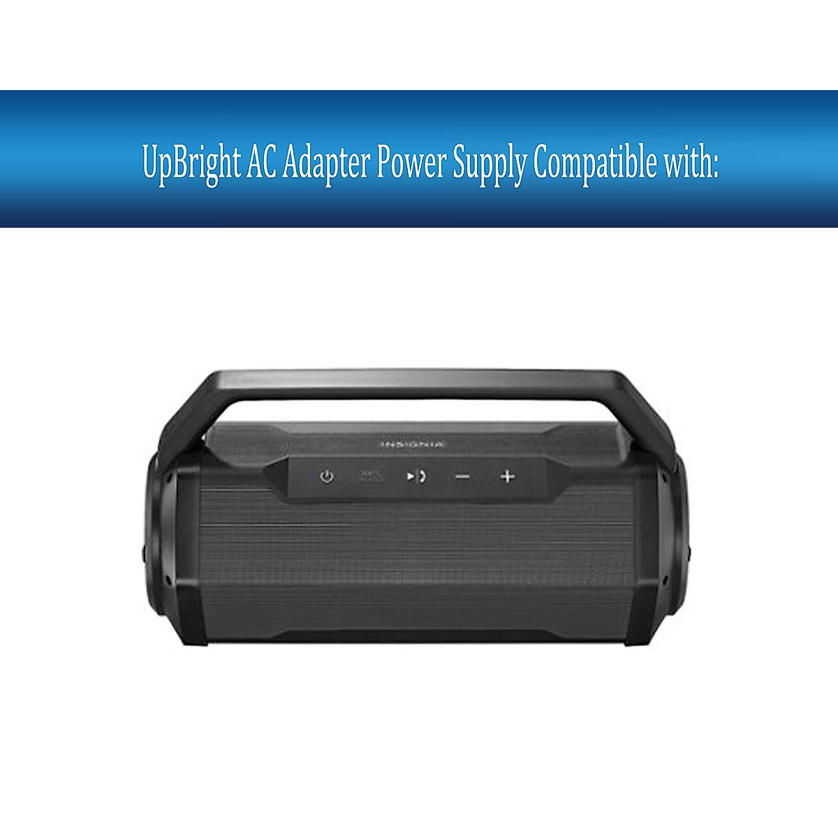 UpBright New Global 18V AC/DC Adapter Compatible with Insignia Waterproof Portable Bluetooth Speaker NS-CSPBTWP1 NSCSPBTWP1 18VDC 3A 18.0V 3000mA Power Supply Cord Cable PS Battery Charger Mains PSU