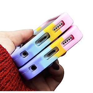 Case for iPod Touch 7 Cute Bubble Pop iPod Touch 6/5 Case Push Fidget Sensory Soft Silicone Stress Reliever Cover Compatible with iPod Touch 5th/6th/7th Generation