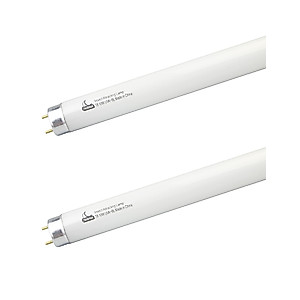 CHKADAWA BL T8 F10W 2 Pack Replacement Bulbs for Aspectek, LiBa 20W Indoor Device, F10T8 BL368nm 10 Watt Tube G13, 13'' Linear Black Light Fluorescent Tube.