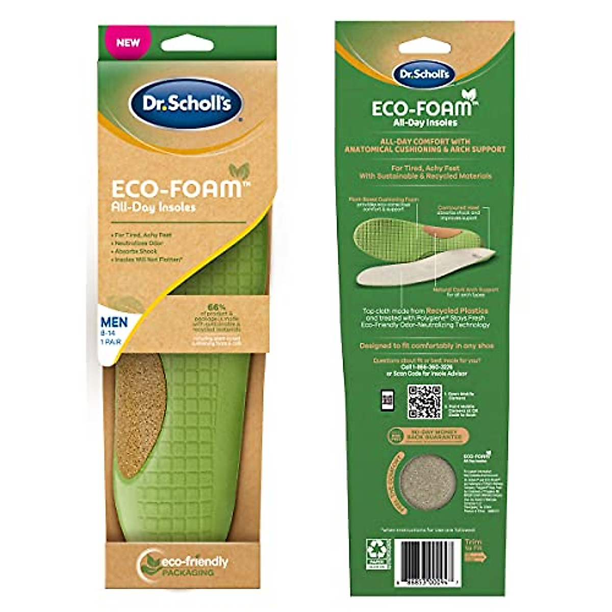 Dr. Scholl’s Eco-Foam™ Insoles for Men