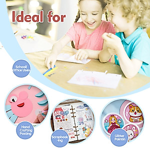 VAMOSEEHI Fine Tip Glue Pen, Quick Dry Roller Glue Pens, Apply Glue Like Writing, Easy Control Precision Glue Pens for Scrapbooking, Card Making, Crafting, Foil Calligraphy, Craft Glue Supplies