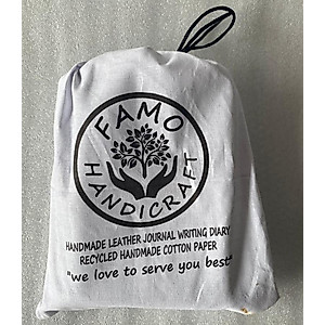 Handmade Leather Journal Tree of Life Mother Earth Embossed Leather Bound Writing Notebook Diary, Best Gift for Travel Diary, Writing Notebook Sketchbook Office Handbook 5 x 7 inches for Men & Women