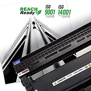 LINKYO Compatible Printer Toner Cartridge and Drum Unit Replacement for Brother TN660 DR630 (1x TN660, 1x DR630, Design V3)