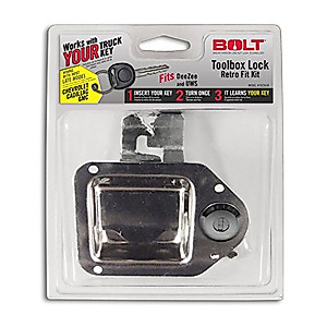 BOLT 7022697 Tool Box Latch Retrofit Kit for GM Model Vehicles