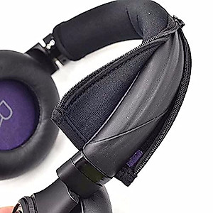 YITAQI Headphone Protector Sleeve,M50X Cushion Pad Protector Gaming Headphones Game Headsets MSR7 ATH Zipper Headband Cover Headphone