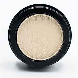 Pure Ziva Naked French Vanilla Off White Nude Neutral Matte Pressed Powder Single Vegan Eyeshadow; Talc, Paraben & Cruelty Free