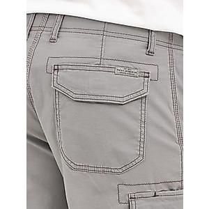 Lee Men's Extreme Motion Swope Cargo Short, Silver, 40