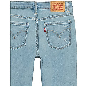 Levi's Girls' 720 High Rise Super Skinny Fit Jeans, Blue, 14