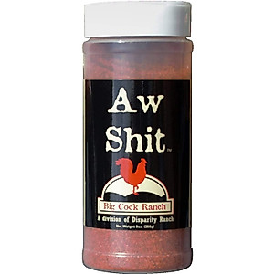 Big Cock Ranch - Box o' Shit Sampler Pack of 4 Different Seasonings (1 each of Bull, Special, Good & AW)