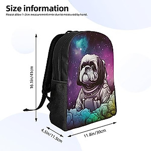 Xerial Shih Tzu Backpack Waterproof Anti Theft Durable Light Laptop Bag Backpacks For Women Men Travel Gym Backpack
