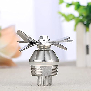 Hicello Wet Blade Assembly, Stainless Steel Blender Replacement Parts, Six Blades Blender Blade Compatible with Vitamix 1151,1152