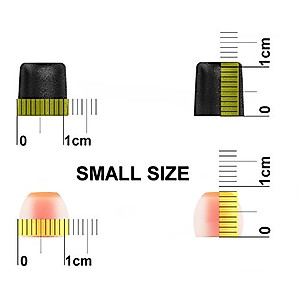 12pcs (NSY-BMF-sB) S/M/L Premium Memory Foam and Silicone Replacement Eartips Earbuds Adapters Compatible with Fitbit Flyer Wireless Earphones/Headphones