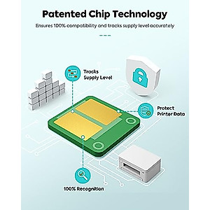 TESEN 069 Compatible Toner Cartridge Replacement for Canon CRG-069 069 Toner Cartridge Using with Canon Imageclass LBP674Cdw MF753Cdw MF751Cdw Printer 4-Pack