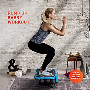 LifePro Vivid Vibration Platform Machine - High Frequency 15-40 Hz Linear Viberation Plate Exercise Machine - Whole Body Home Workout Equipment for Awesome Fitness and Deep Tissue Therapy