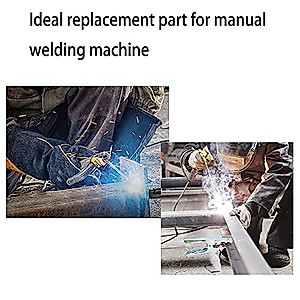 Utoolmart 500 Amp Arc Welding Ground Clamp, Electroplated Welding Earth Clip for Manual Welder Copper Grip Clip Clamp Heavy Duty, US Type