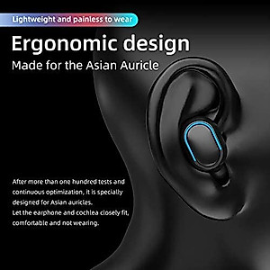 miumiupop Wireless Bluetooth Earbuds, Immersive Bass Stereo Noise Cancelling Headphones, Portable Charging Case with LED Display, Headset for Sports, Home, Work Black (T11)