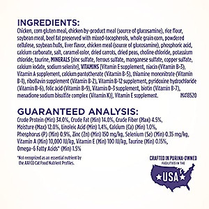 Purina ONE Natural Cat Food for Hairball Control, +PLUS Hairball Formula - 3.5 lb. Bag