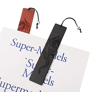 Dragon Bookmark Gift, Bookmarks for Men Boy, Cool Bookmarks, Book Marks for Adults Kids Fantasy Gifts for Men (Dragon)
