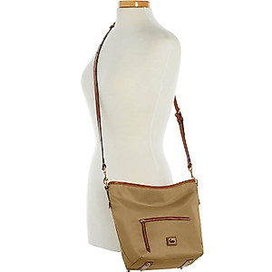 Dooney & Bourke Handbag, Small Hobo Crossbody - Taupe