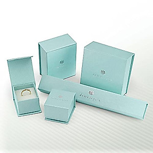 jewelryist Gold Evil Eye Necklace 14k | Blue Evil Eye Jewelry for Women | Good Luck Necklaces for Girls | Minimalist Evil Eye Necklace | Graduation Gift for Daughter | 18" Necklace Length