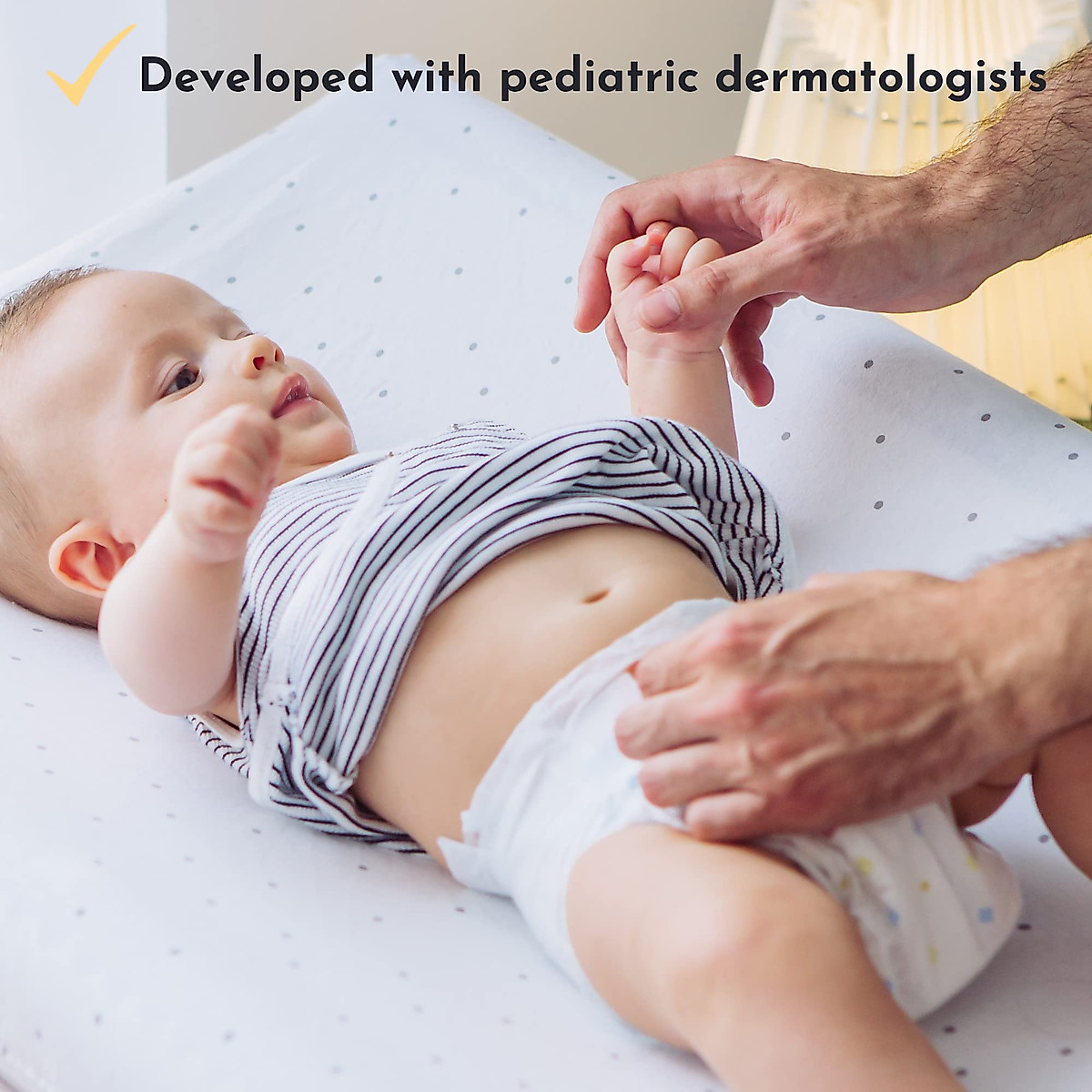 HONEYB Diaper Rash Cream with Zinc and a Powerful Blend of Natural Ingredients – Non-Toxic Formula, 2 fl oz