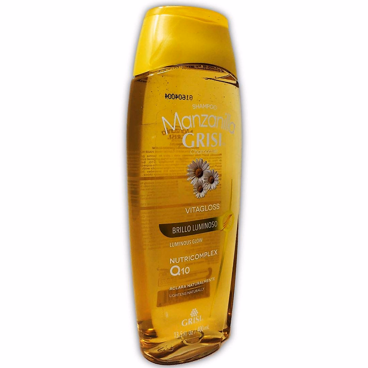 Grisi Manzanilla Shampoo | Chamomile Shampoo for Thicker and Fuller Hair, Helps Naturally Lighten and Increase Hair Volume, also helps treat the Scalp for Dandruff; 13.50 Fl Oz