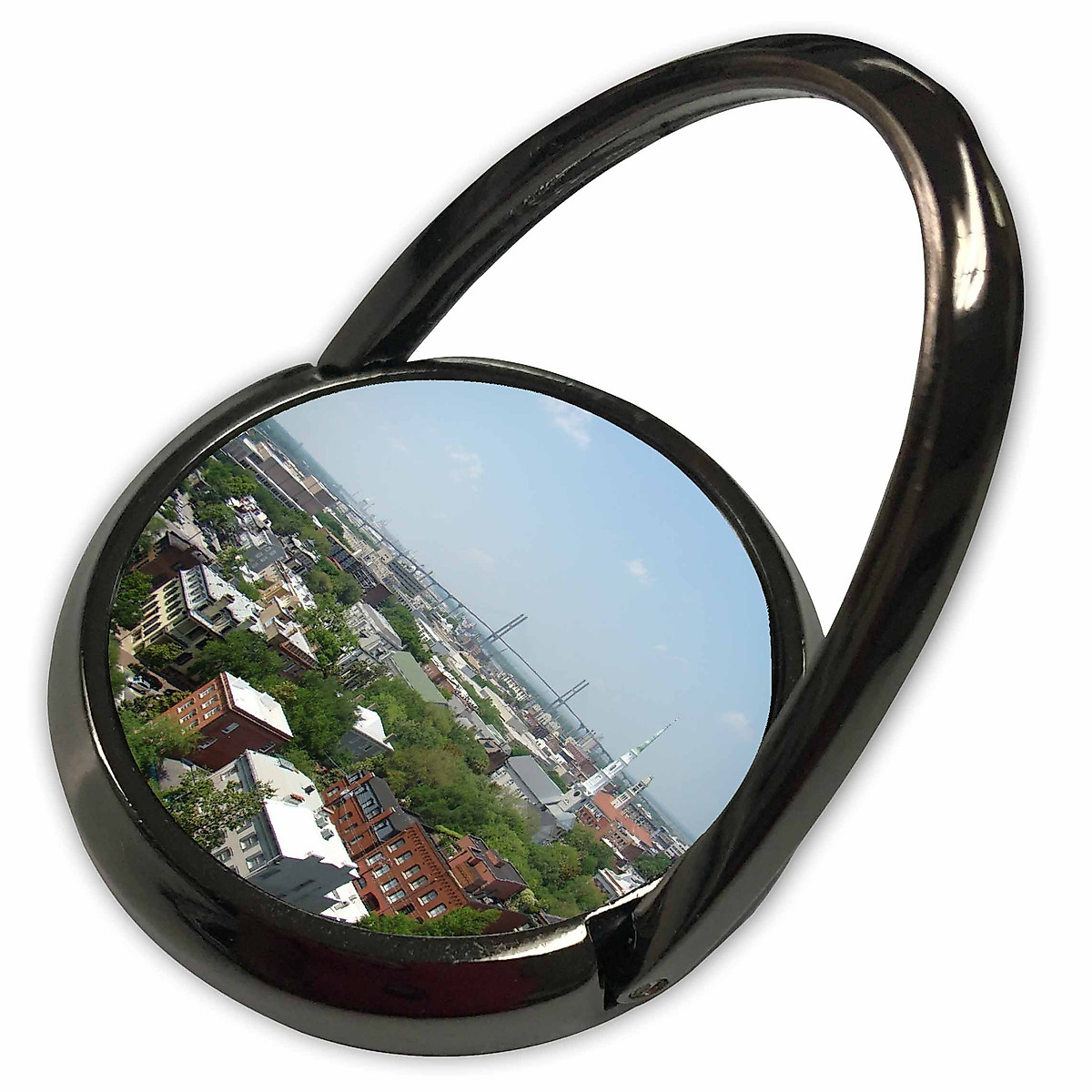 3dRose - Ann Euell Savannah GA - City View - Phone Rings (phr-23258-1)