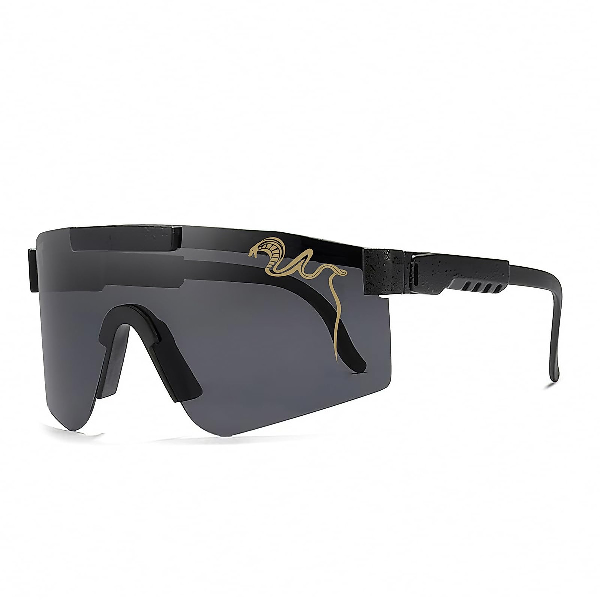 THAELY Outdoor polarized sports sunglasses-UV400 lenses-Young men and women-baseball fishing, cycling, running, golf and motorcycle climbing goggles（s01）