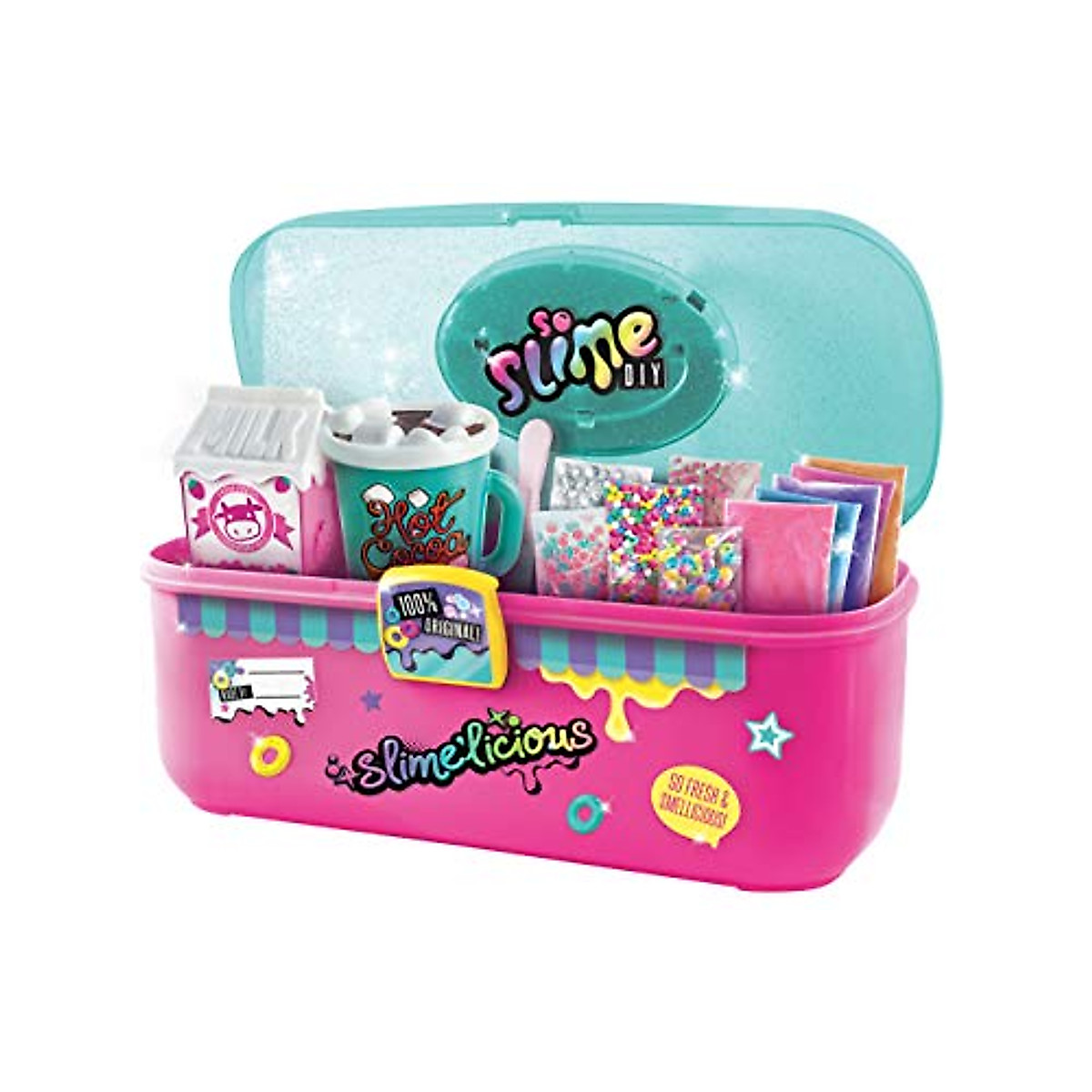 Canal Toys So Slime DIY Slime’Licious Scented Slime Case – Make Your Own Food Scented Slime - Just Add water No Glue Required. So Fresh and Smellicious