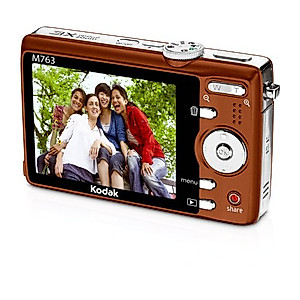Kodak Easyshare M763 7.2 MP Digital Camera with 3xOptical Zoom (Copper)