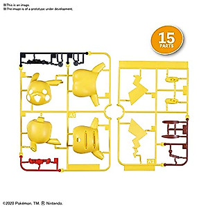 Bandai Hobby - Pokemon Model Kit Quick!! 01 Pikachu (2541922)