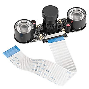 FECAMOS High Definition Camera Module, Camera Module for Raspberry Pi Camera Module LED Fill Lights for Dark Environment