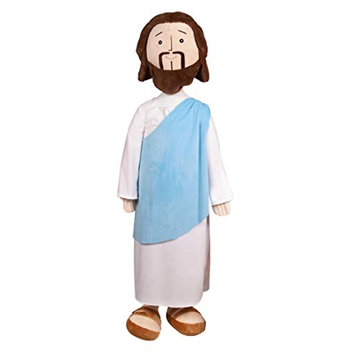 KANGAROO Giant 6 Foot Plush Jesus Doll; Great for Christmas, Easter, Kids' Bedrooms, Churches & Christians! Tower of Babel Humongous