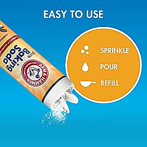 Arm & Hammer Baking Soda Shaker, 12 Oz, Pack of 6