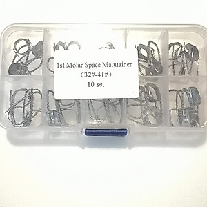 Space Maintainer For Children,10 Size/Box, 40pcs/Box, 4pcs/Size From Sino Dental Group (#6 Molar)