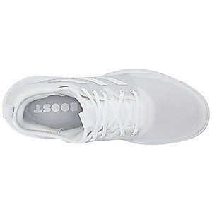 adidas Women's Crazyflight Mid Cross Trainer, White, 13 M US Big Kid