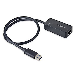 IO Crest USB 3.0 to RJ45 10/100/1000 Gigabit Ethernet LAN NIC Adapter for Windows, Mac, Linux - SY-ADA24029