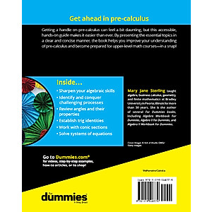 Pre-Calculus For Dummies