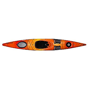 Wilderness Systems Tsunami 145 | Sit Inside Touring Kayak | Multiple Storage Options - Phase 3 Air Pro Seating | 14' 6" | Mango