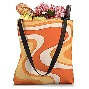 Swirls 60s 70s Aesthetic Tote Bag