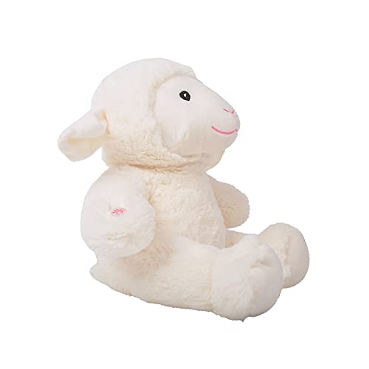 Linzy Toys, 12" Soft Dreams Super Soft Plush Lamb Night Light with Lullabies and soothe The Baby, Huggable Stuffed Animal, Nursery Decor,