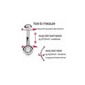 5 - Assorted Set 14 Gauge 3/8 Inch 316L Surgical Steel Barbell Belly Button Navel Rings Dangles Butterfly Hibiscus CZ Flower B630 Color Yellow Purple Blue Pink Green