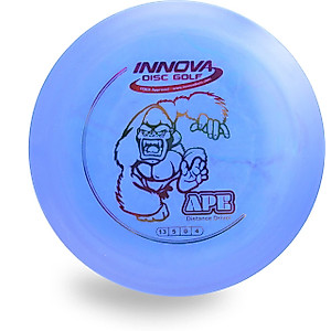 Innova Ape (DX) Distance Driver Golf Disc, Pick Weight/Color [Stamp & Exact Color May Vary] Blue (Light) 175-176 Grams