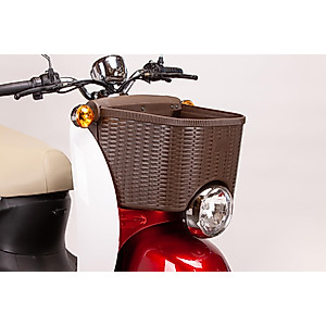 Deluxe Scooters Fully Assembled Sport Adult Mobility Scooter Red